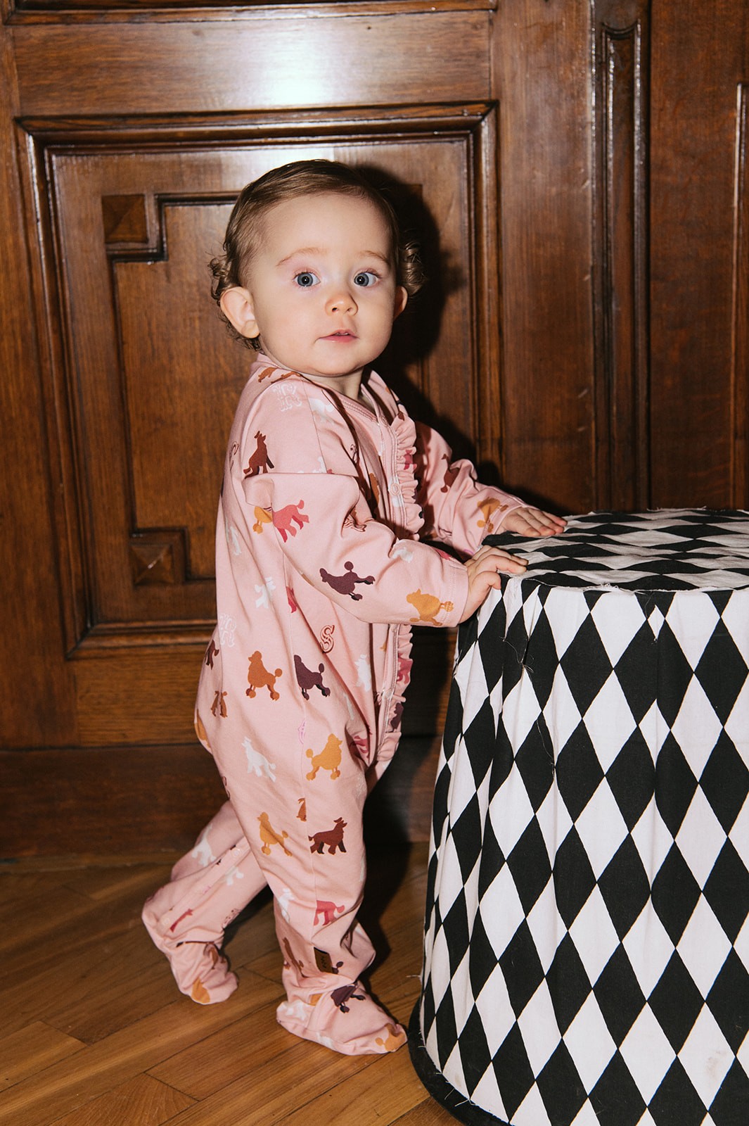 Garais rāpulītis ar pūdeļu apdruku un pēdiņām | HEBE